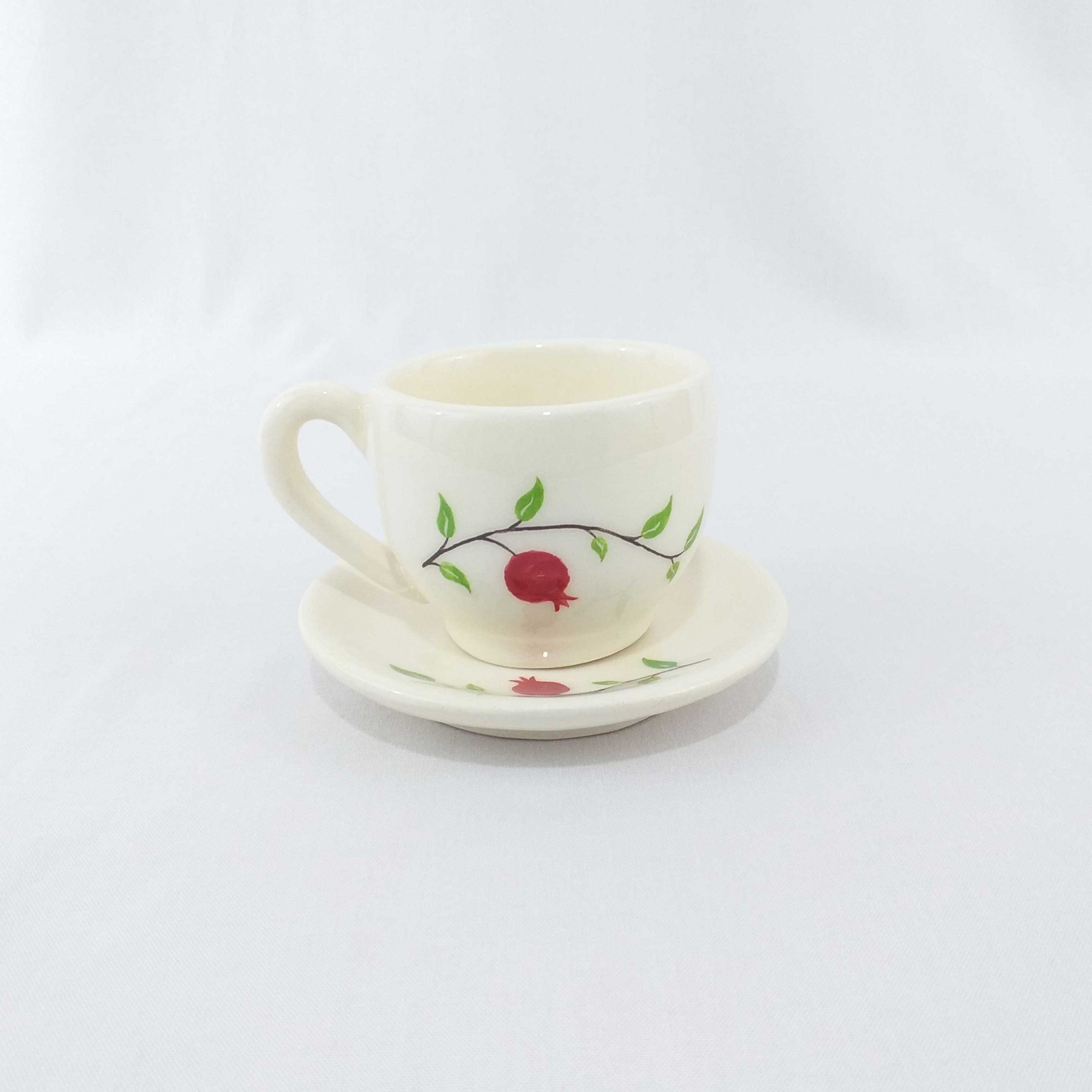 POMEGRANATE CERAMIC CUP SET - Persiscollection