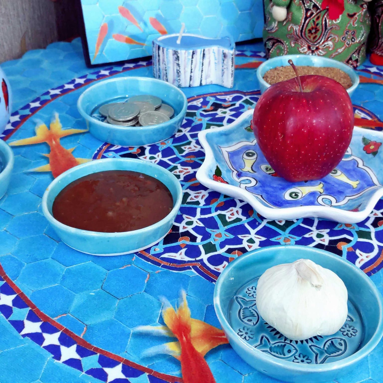 History of Haft Seen Set | A Traditional Haft Sin Table | wordwide shipping