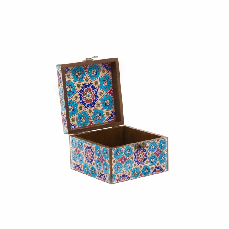 Persian Tile Jewelry Box 15 x 15cm - Persis Collection