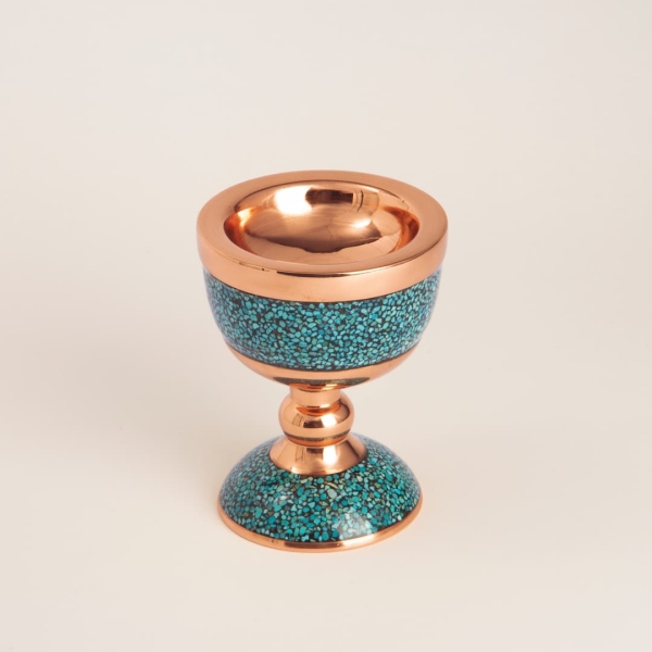 Discover Exquisite Persian Firoozeh Koobi, Persian Turquoise Inlay