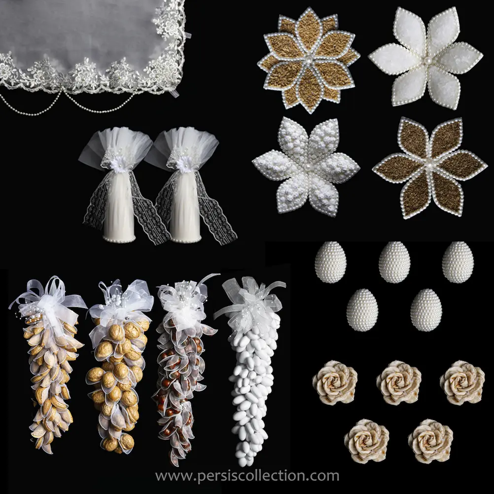 Sofreh Aghd Sets | Persian Wedding Table Items